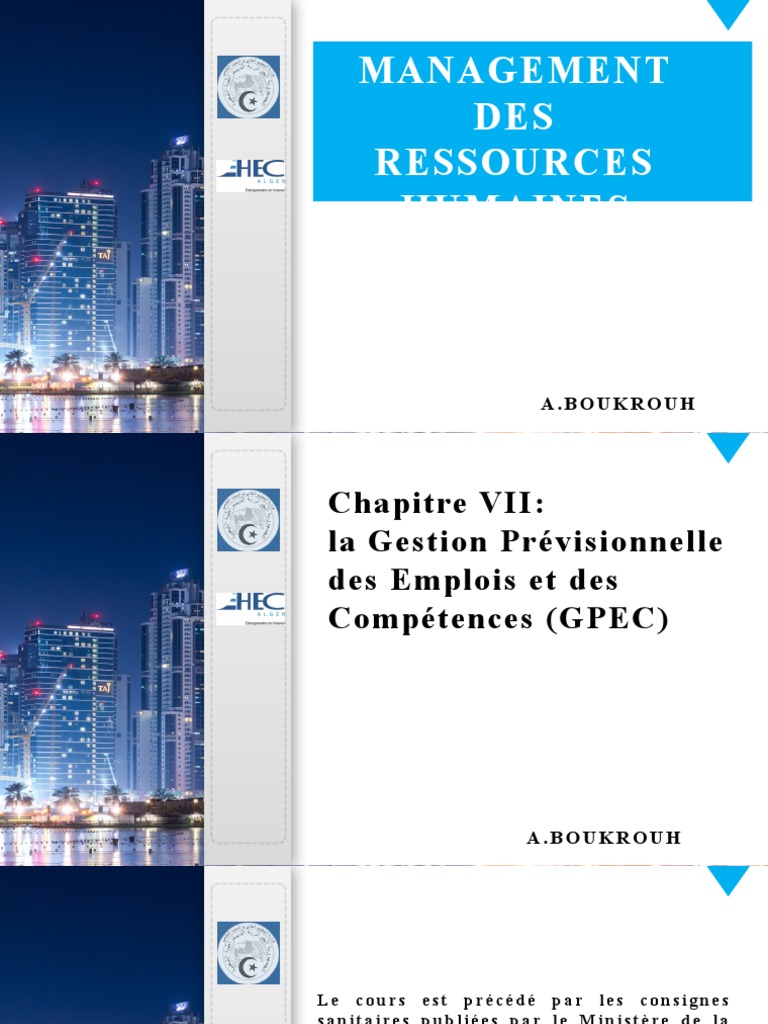 GPEC : Stratégie de Gestion des Compétences | PDF | Gestion des ...