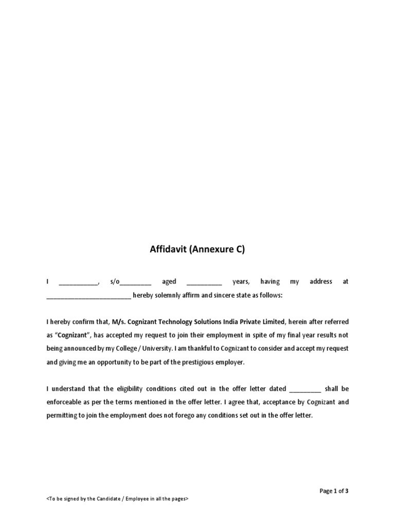 Affidavit (Annexure C) | PDF | Common Law | Justice
