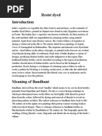 Bandhani FINAL | PDF | Dye | Textiles