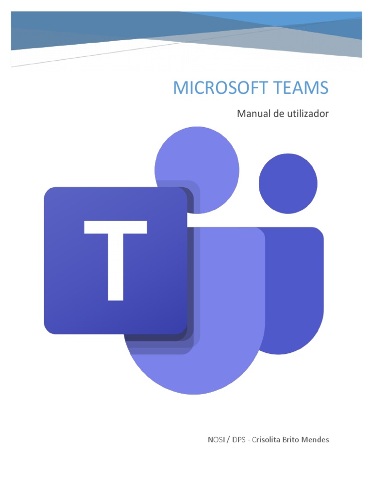 Guia de utilização do Microsoft Teams: funcionalidades básicas | PDF ...