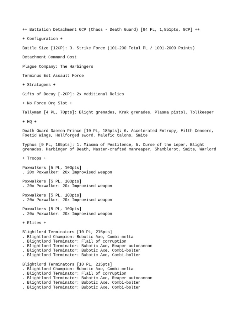 Terminus Est v2022 | PDF | Military