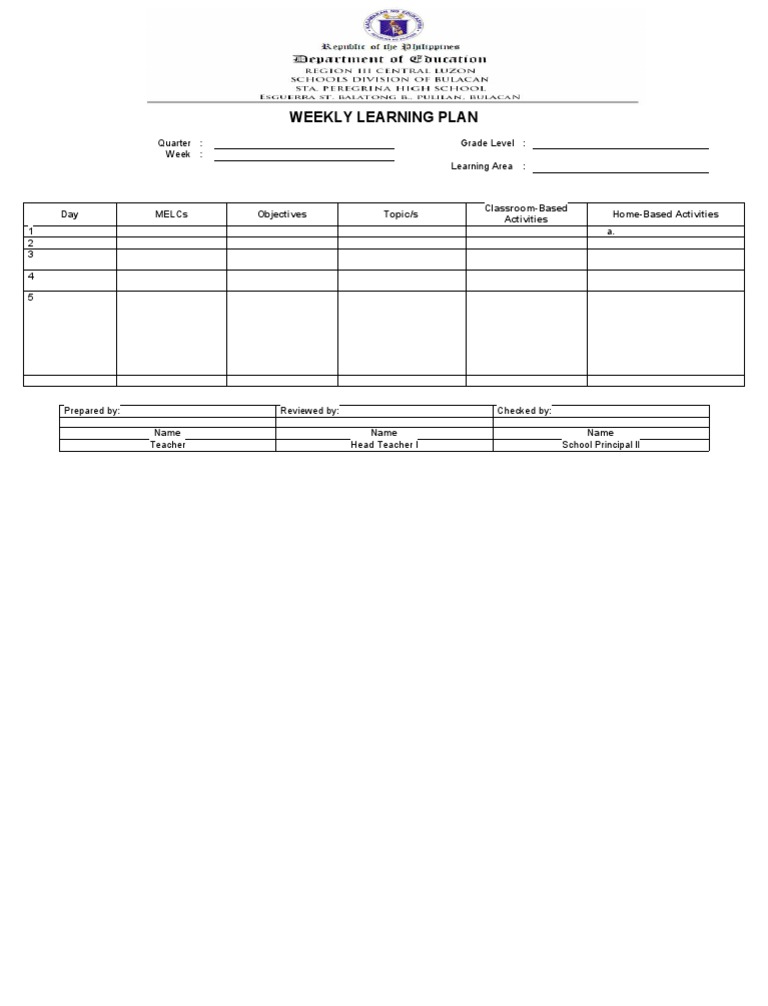 weekly-learning-plan-template-pdf