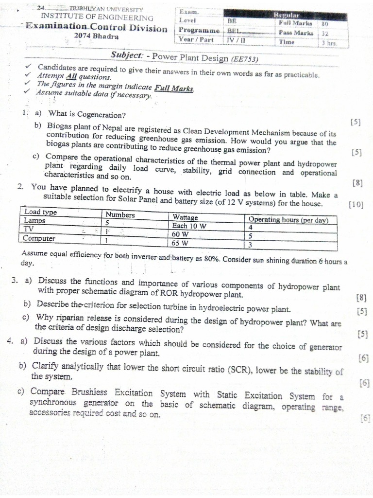 Power Plant Design | PDF