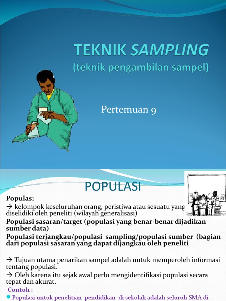 Teknik Sampling | PDF
