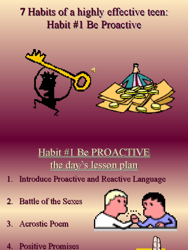 PP2 - Habit 1 - Be Proactive | PDF