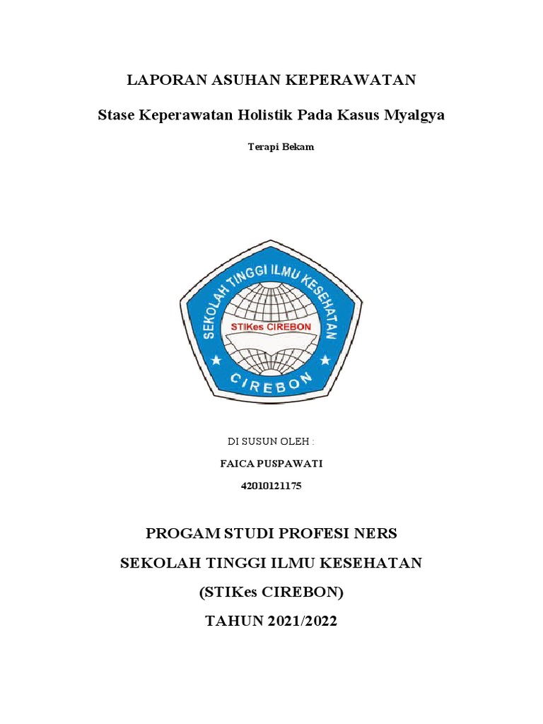 Laporan Asuhan Keperawatan-Holistik | PDF | Pengembangan Diri | Kesehatan Holistik