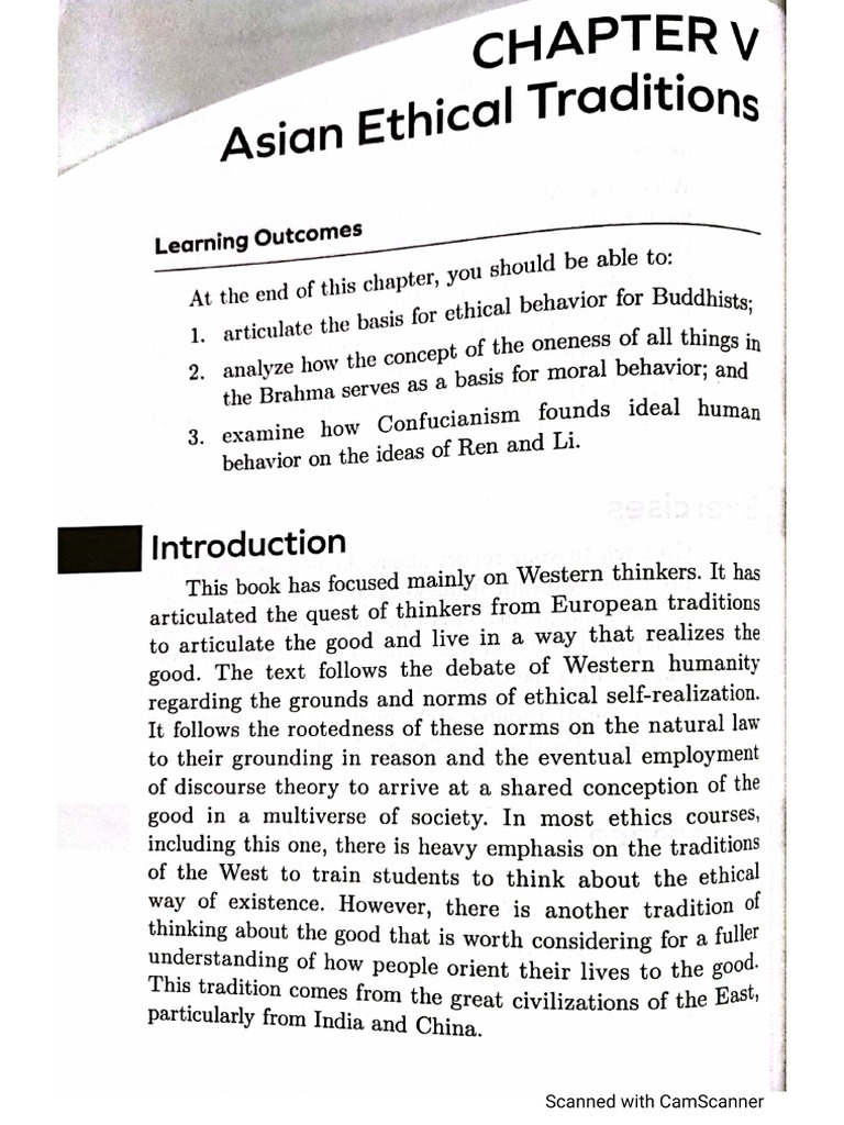 Asian Ethical Traditions | PDF