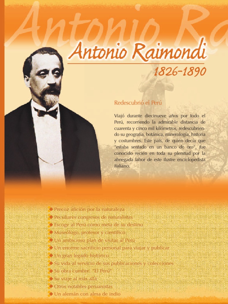 Antonio Raimondi | Perú | Naturaleza