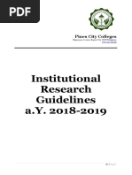 Science Investigatory Project Format | PDF | Citation | Nature