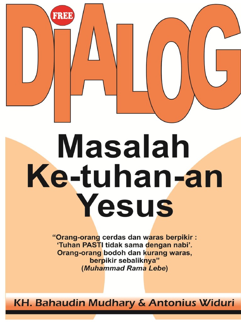Dialog Masalah Ketuhanan Yesus | PDF