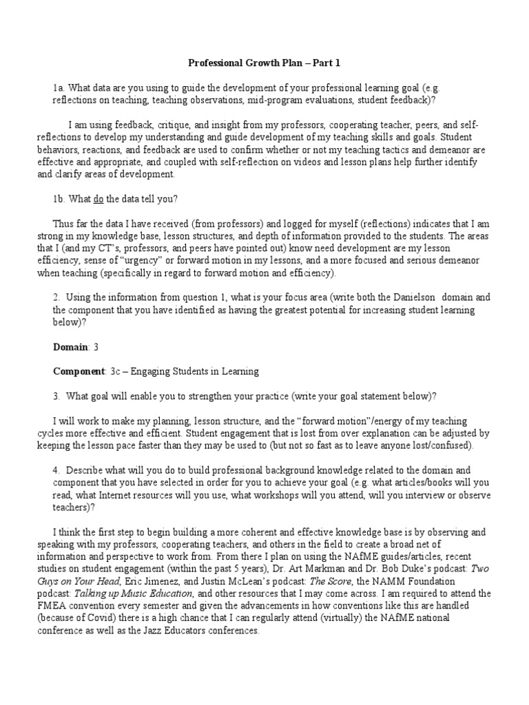 PGP Part 1 Revised - Kosowski A | PDF | Teachers | Learning