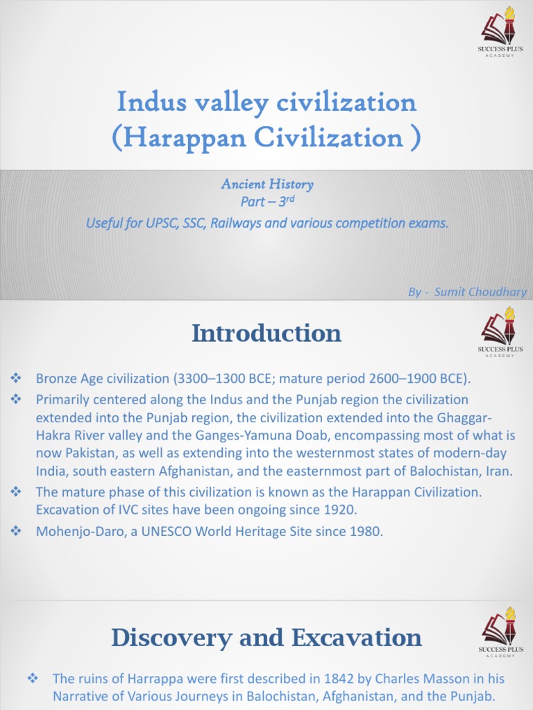 History of Indus Valley Civilization | PDF