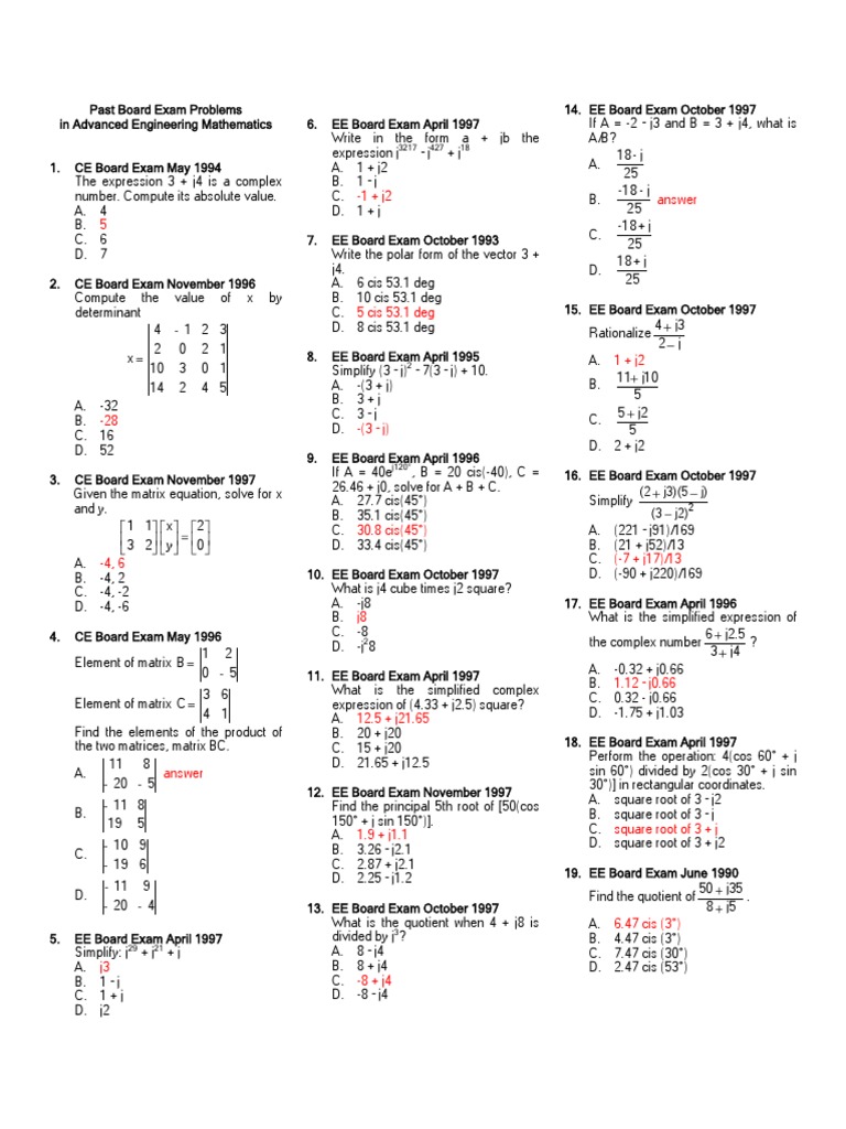All in One Math | Download Free PDF | Determinant | Matrix (Mathematics)