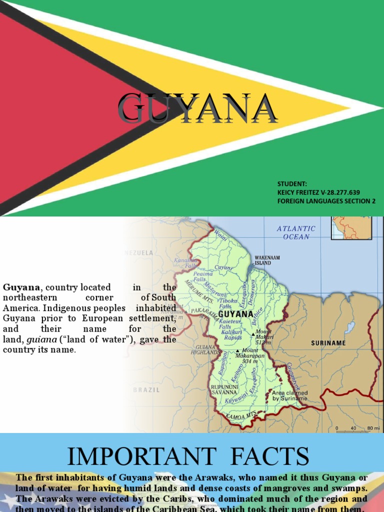 Guyana's History, Culture, Languages and People | PDF | Guyana