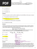 2009 AP Statistics Free-Response Questions | PDF | Skewness | Normal ...