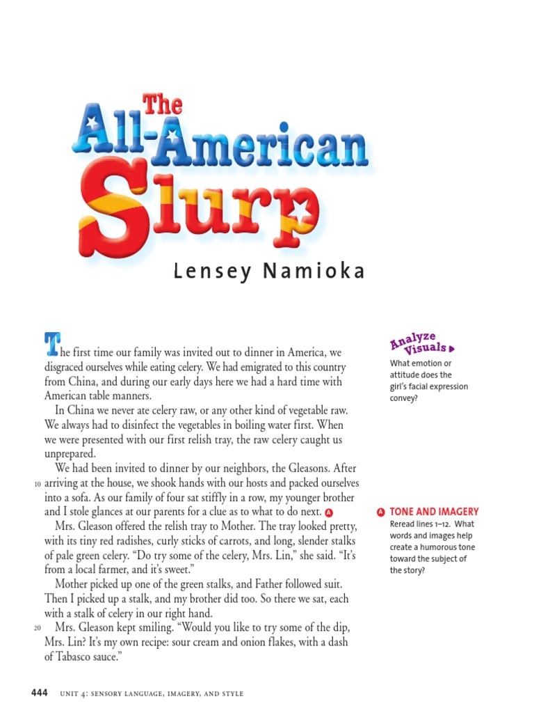 All American Slurp TX | PDF | Grammatical Tense | English Language