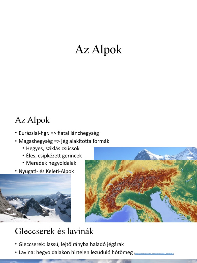 Az Alpok | PDF