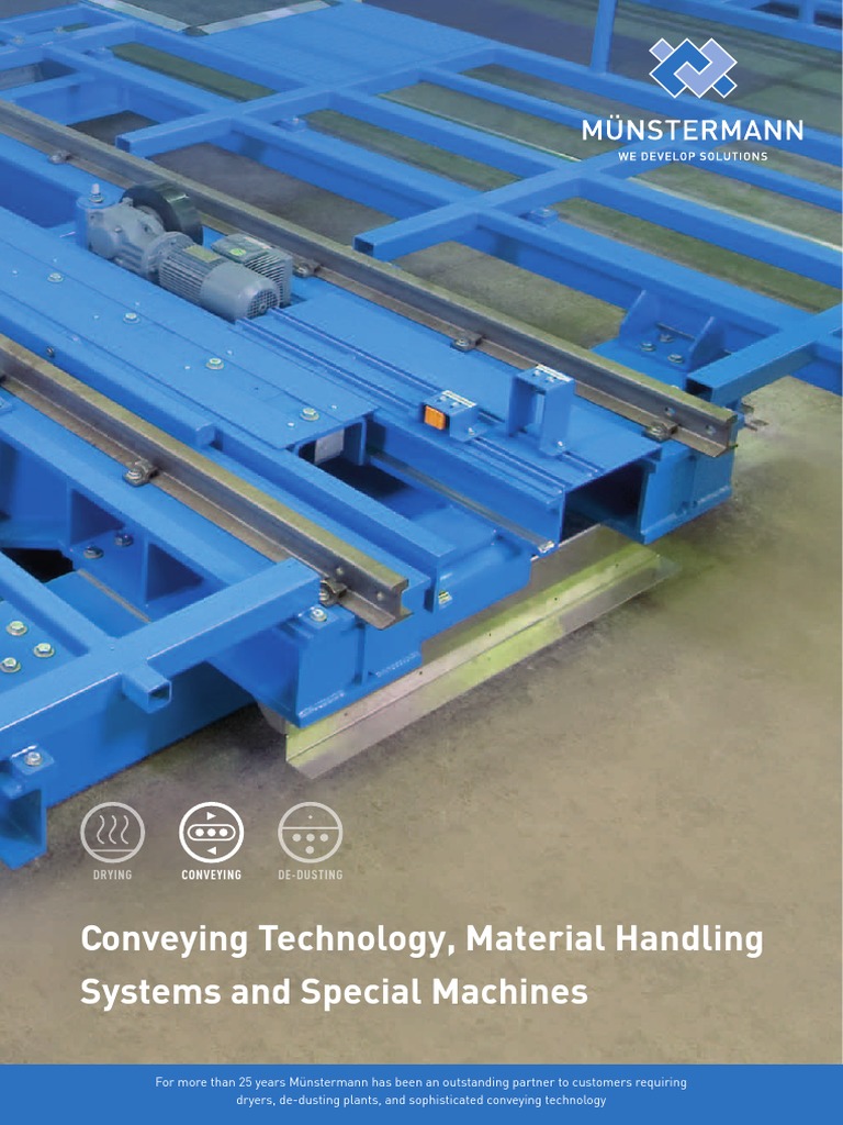 Muenstermann Conveying Complete | PDF | Transport | Automation