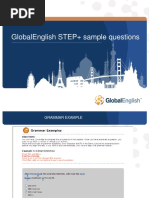 Step Plus Exam Overview | PDF | Reading Comprehension | Languages