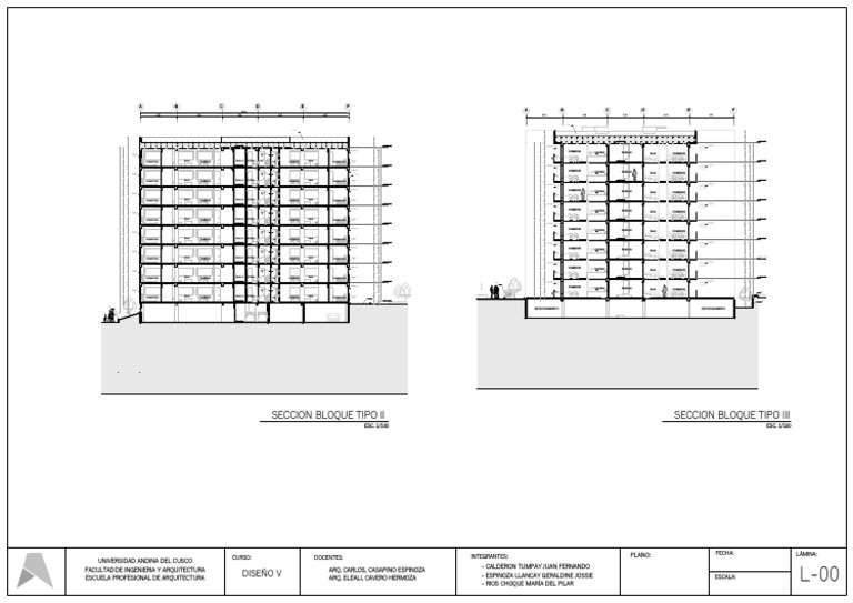 Secciones bloqUES 23 | PDF