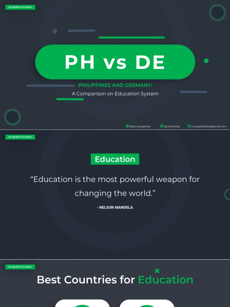 Education Systems: Philippines vs Germany | PDF | Schools | Middle Schools
