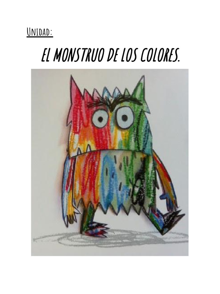 El Mounstro de Colores. Secuencia | PDF | Las emociones | Inteligencia ...