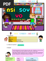 Proyecto #1 Asi Soy Yo | PDF | Aprendizaje | Comunicación