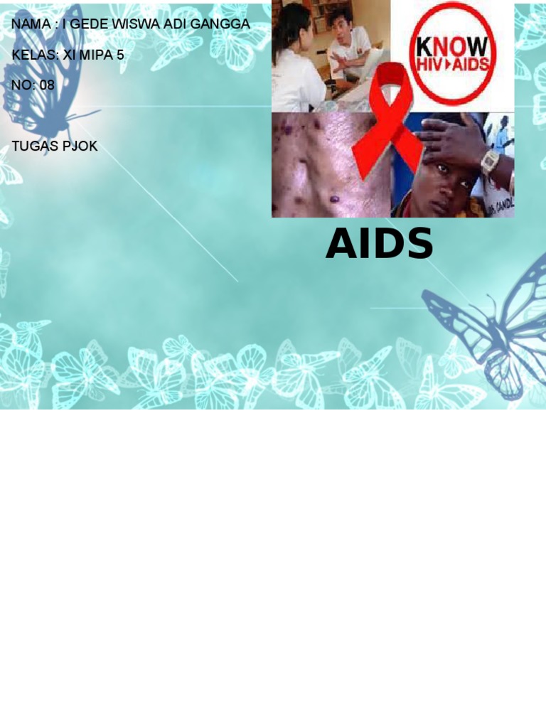 Tugas PJOK Power Point Hiv Aids - PDF | PDF