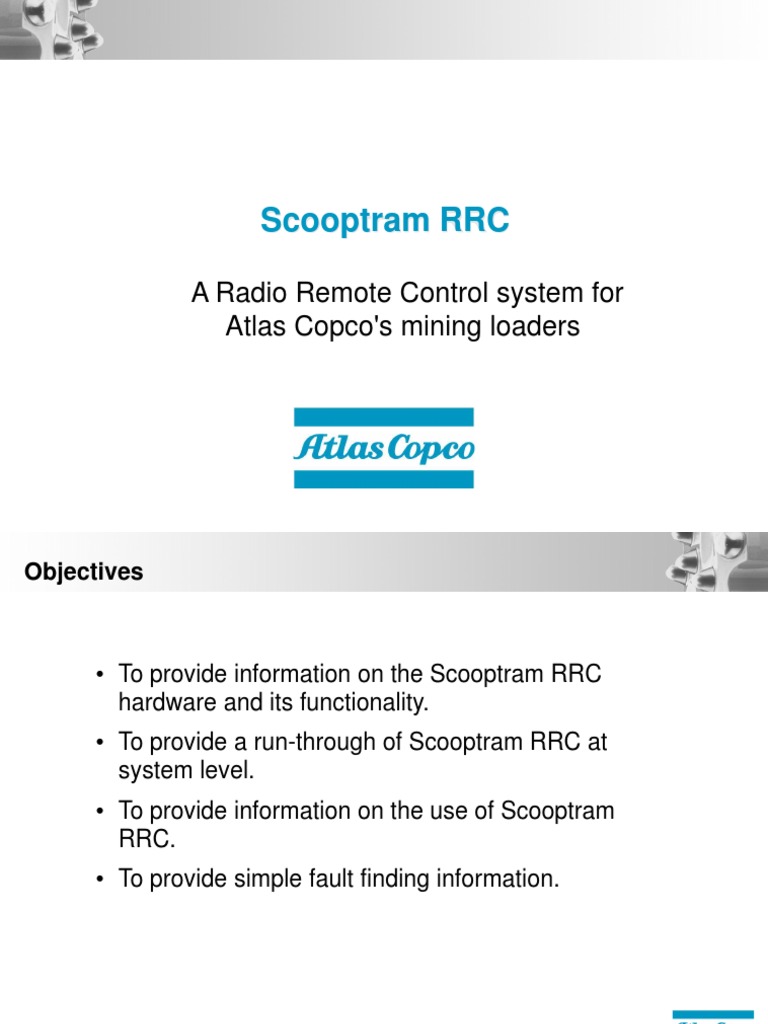 ENG Scooptram RRC Operator Material - Uppdated - Oscar | PDF | Switch ...