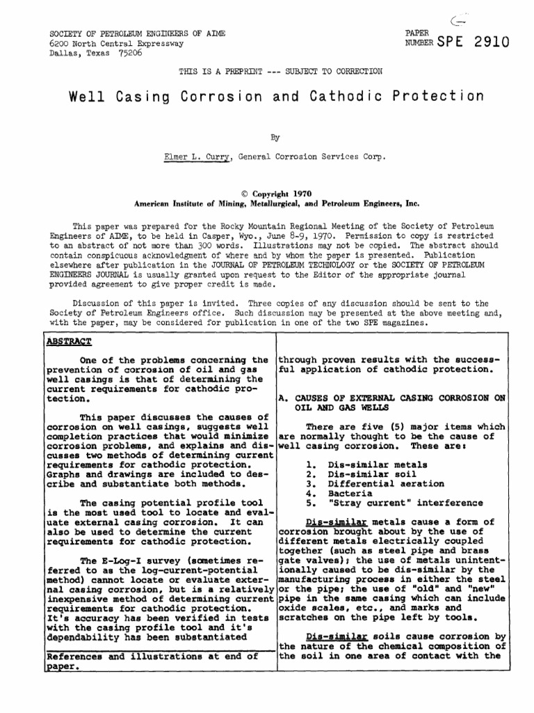 2910 MS | PDF | Corrosion | Anode