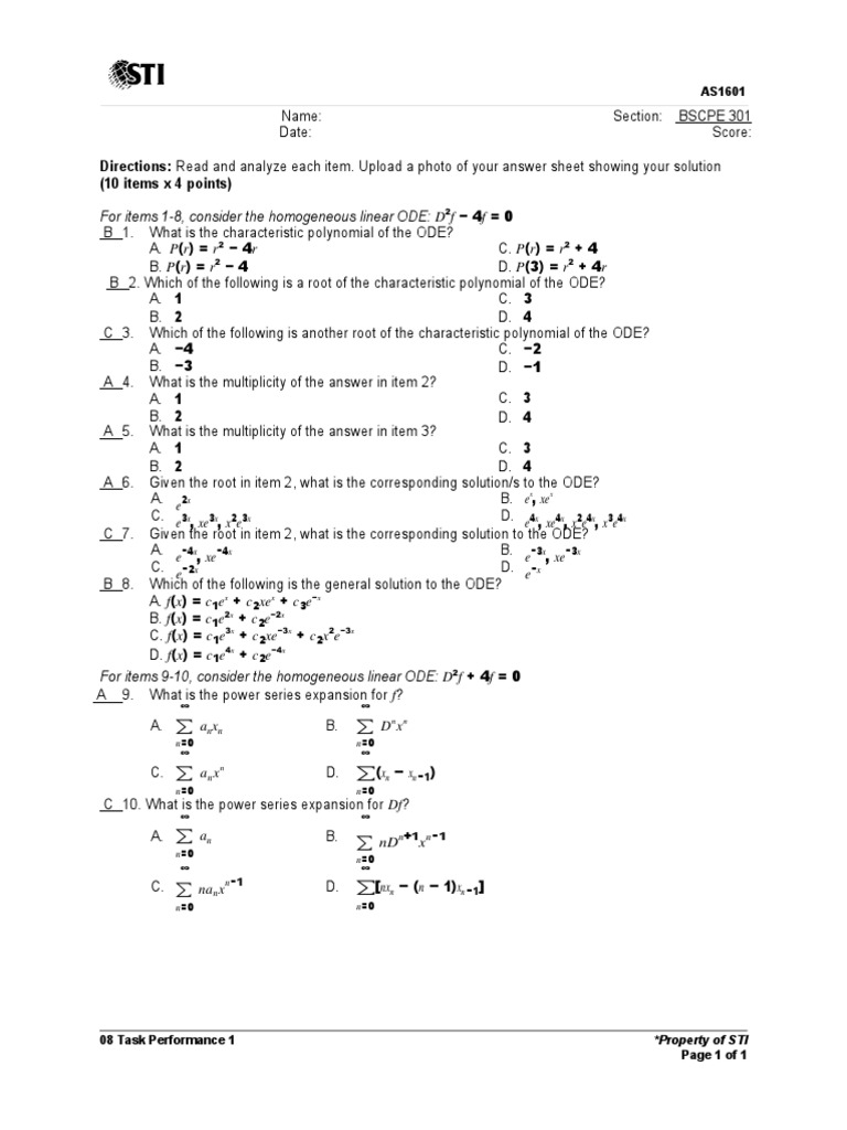 08 Task Performance 1 | PDF