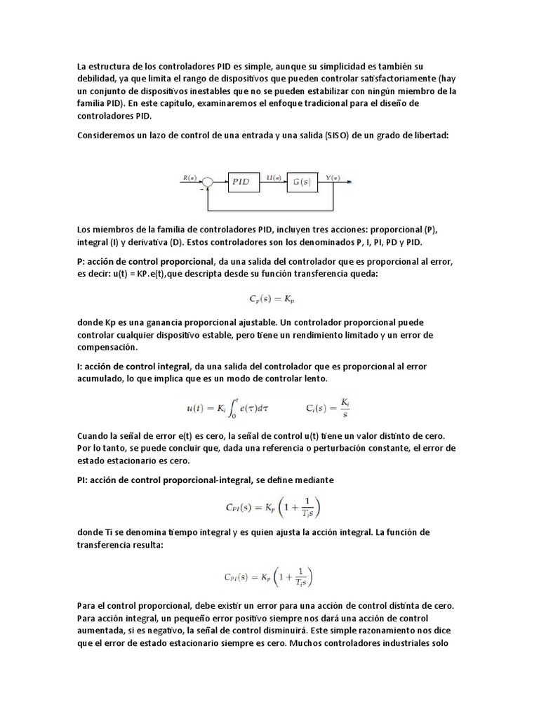 Controladores Pid Pipipipi | PDF
