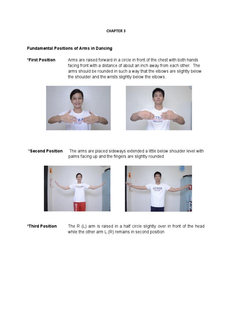 Chapter 3 Five Fundamental Position of Arms and Feet | PDF