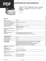 Transductores Lineales: Características Técnicas | PDF | Resistor ...
