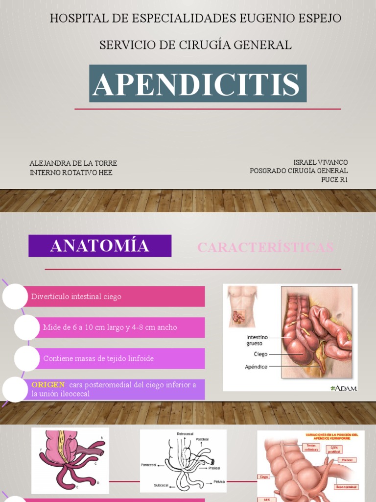 Apendicitis | PDF