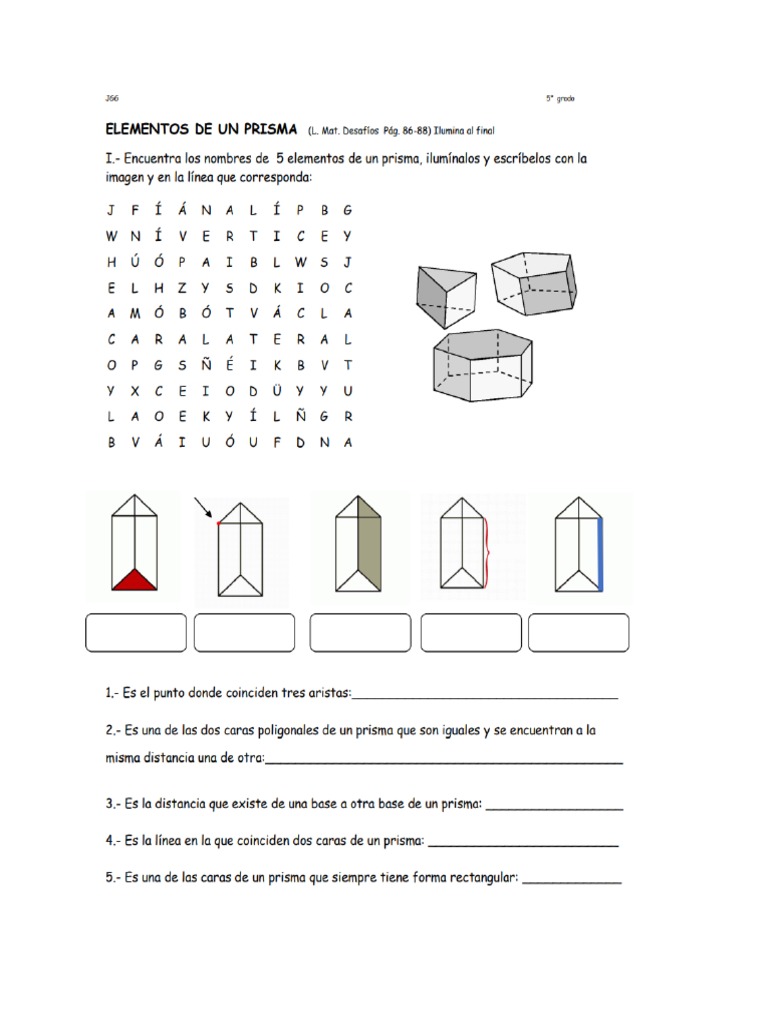 Elementos de Un Prisma-S19 | PDF