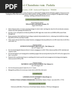 World Bank CV Template | PDF | Project Management