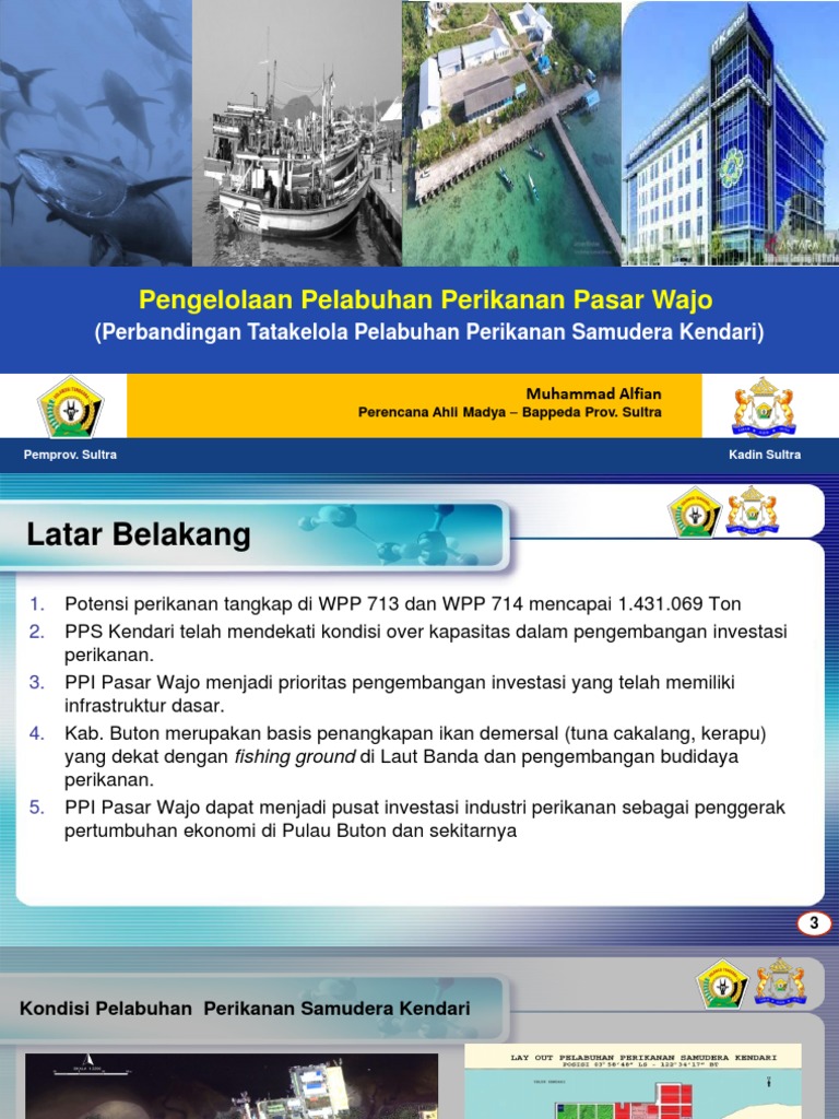 1 - Profil - PPI PASAR WAJO & PPS KENDARI - Alfian | PDF