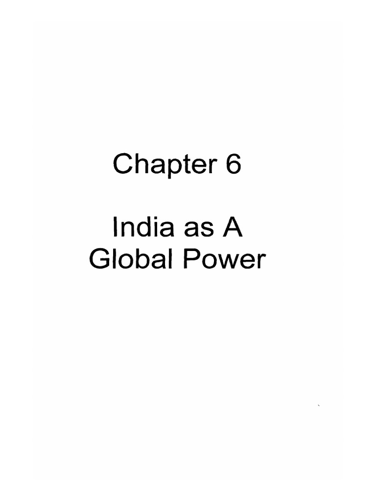 India As Emerging Power | PDF | Great Power | Gross Domestic Product