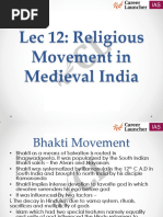 Bhakti Sufi Traditions Detailed Notes | PDF