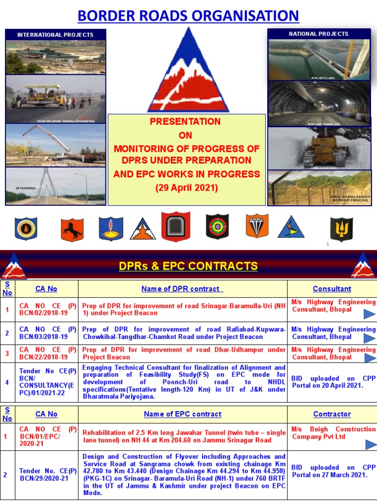 Prep of DPR and EPC Proj - 29 Apr | PDF | Road Infrastructure