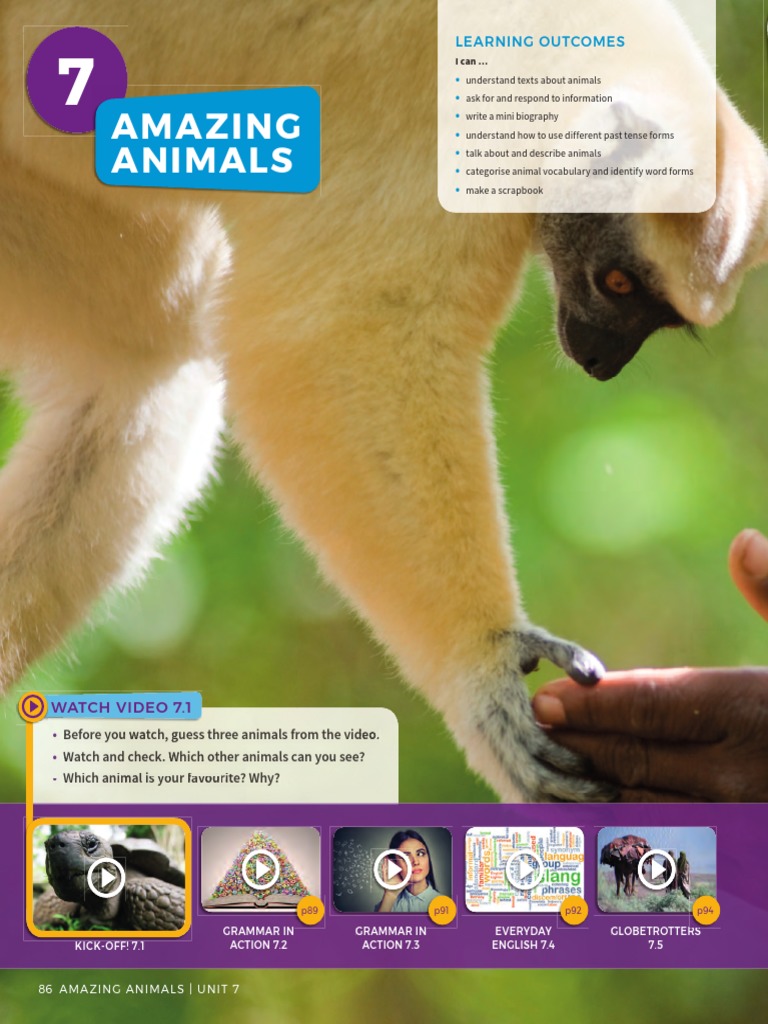 Amazing Animals: Learning Outcomes | PDF | Organisms