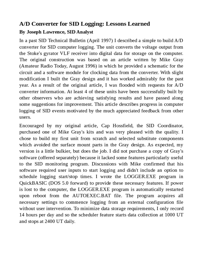 ADC For GYRATOR II | PDF | Analog To Digital Converter | Power Supply