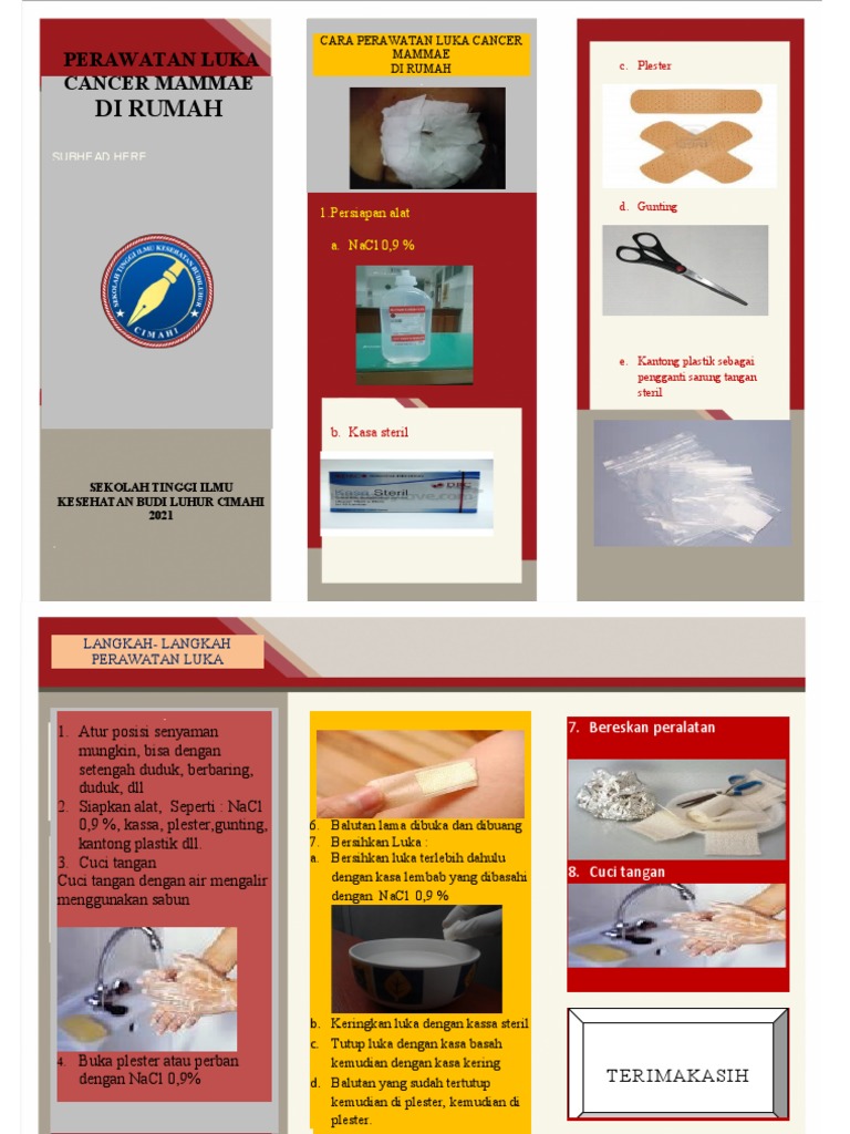 LEAFLET Perawatan CA Mamae | PDF