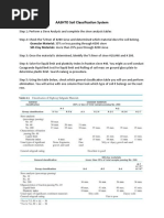 AASHTO Soil Classification Overview | PDF | Sand | Silt