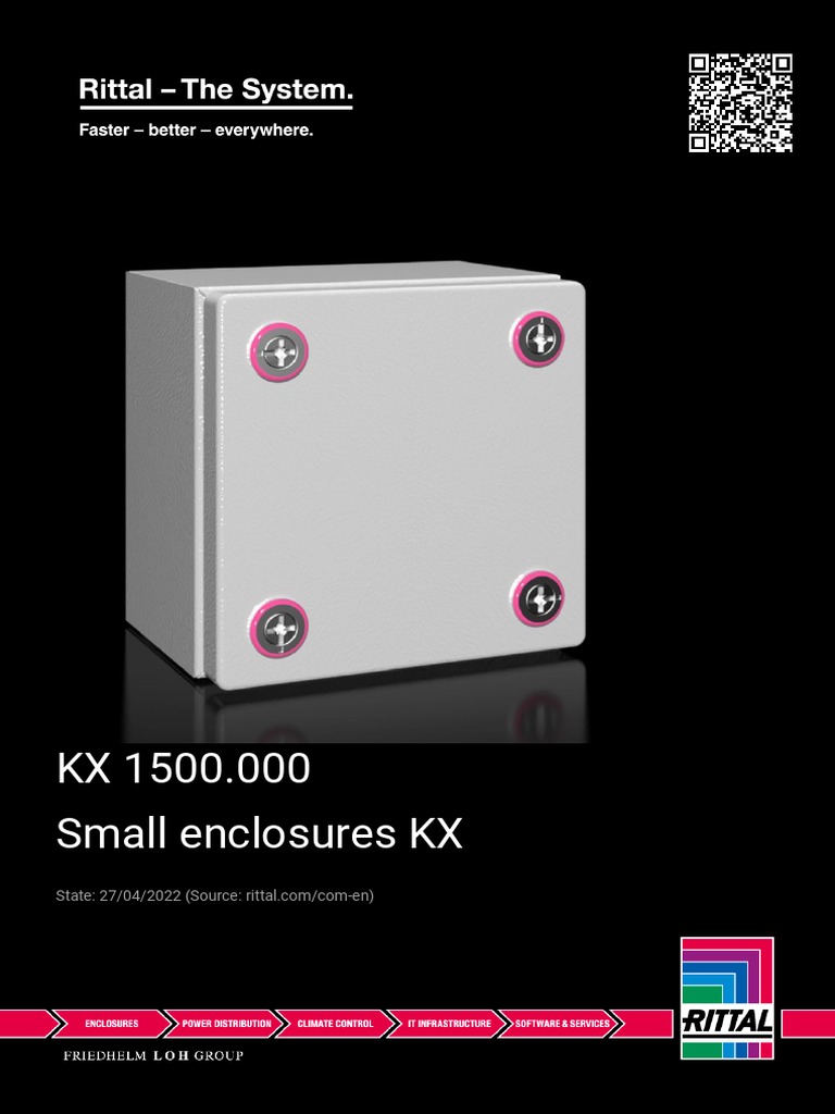 KX 1500.000 Small Enclosures KX | PDF | Sheet Metal | Building Materials