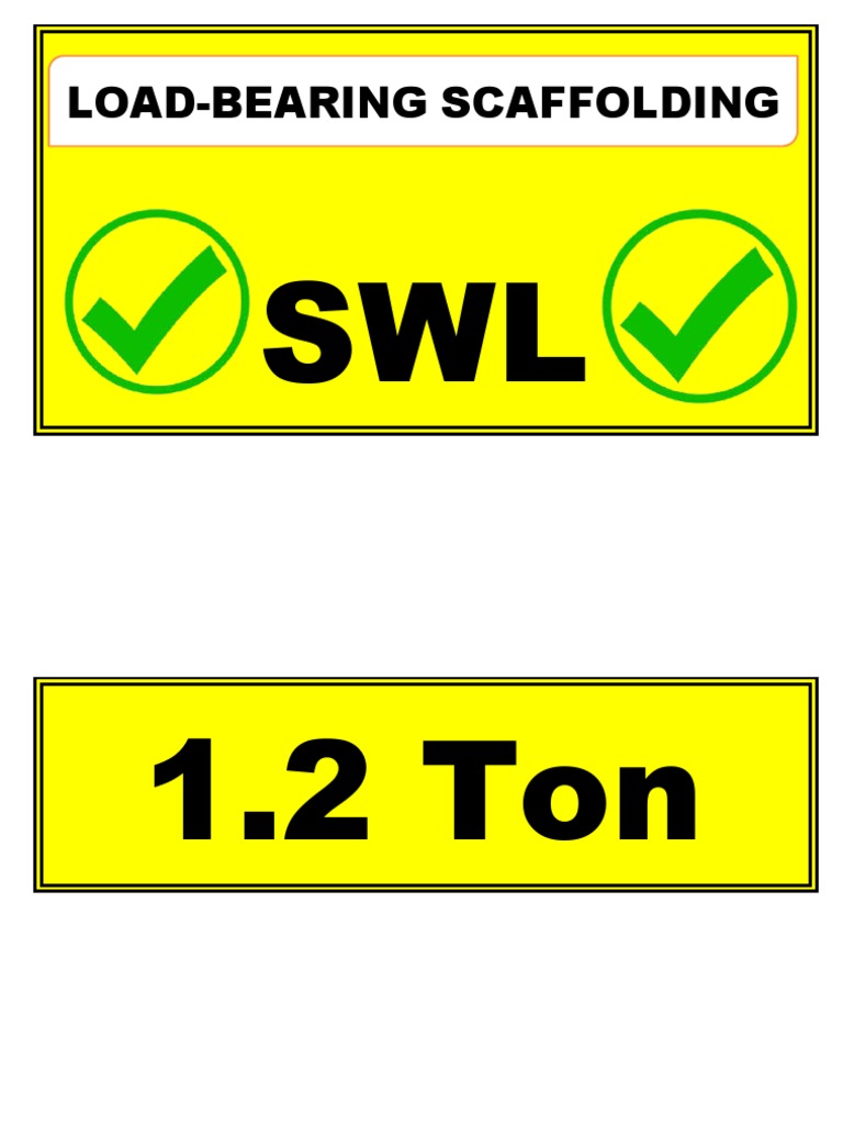 Load-Bearing Scaffolding | PDF