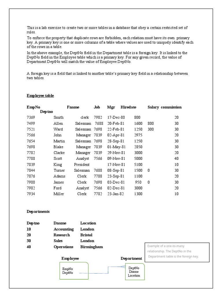 Dbase 1 | PDF | Relational Database | Table (Database)