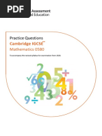 0606 Topical Past Papers | PDF