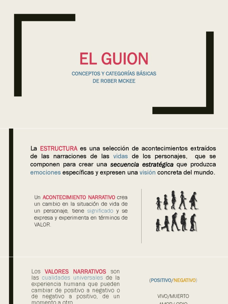 Significado y Estructura del Guion | PDF | Las emociones | Narración